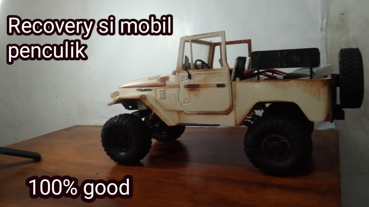 Unboxing mobil penculik | RC4WD fj40 kit c34 mini scale offroad. #1 ...