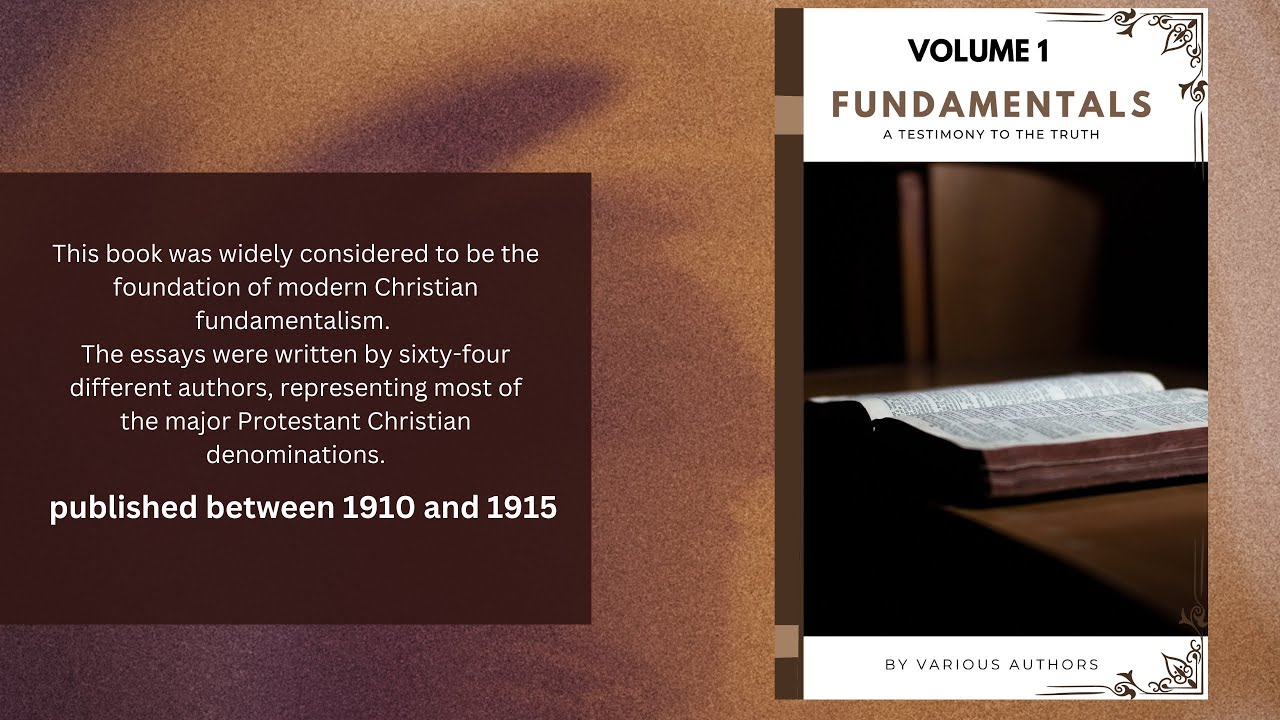 The Fundamentals Volume 1 - Full Audiobook - YouTube