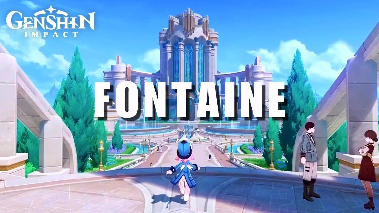 Fontaine City Cutscene Trailer - Genshin Impact 3.8 - YouTube