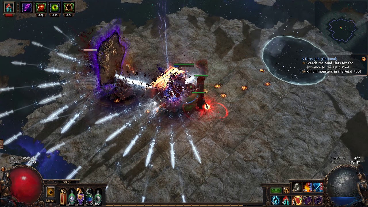 [3.1] Shaper DELETION as Molten Strike / Frost Blades Scion in Abyss ...