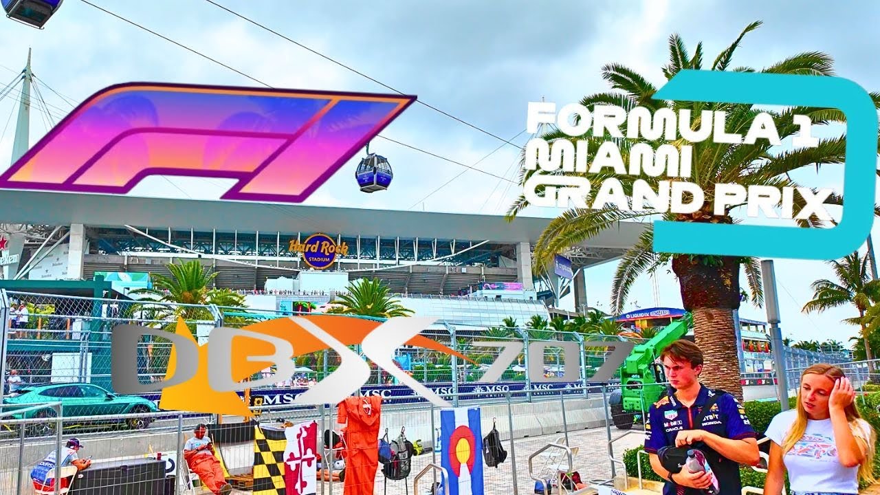OSMO POCKET 3 POV ENTER HARD ROCK STADIUM DBX 707 PACE CAR | F1 2025 ...
