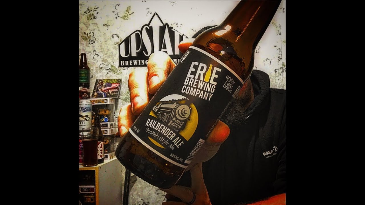 #112 Railbender Ale Scottish Ale Erie Brewing Company Craft Beer Review ...