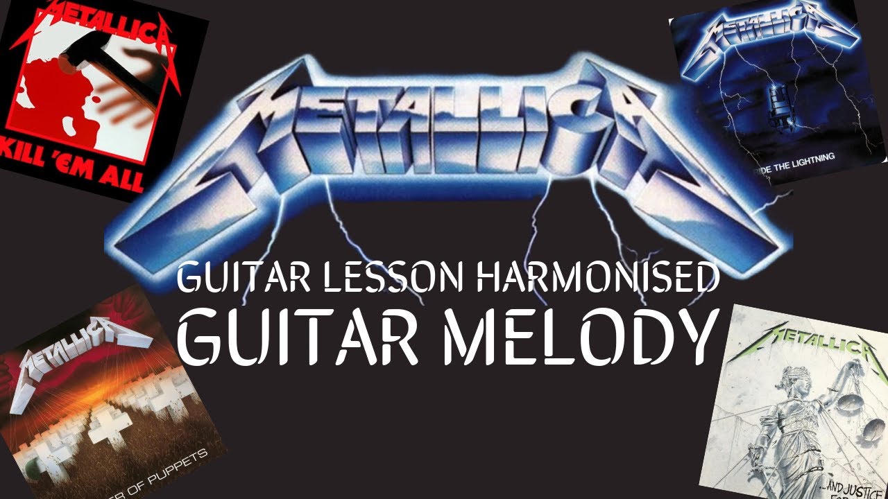 How to Write and Reverse a Metallica Style Harmony on Guitar Similar to ...