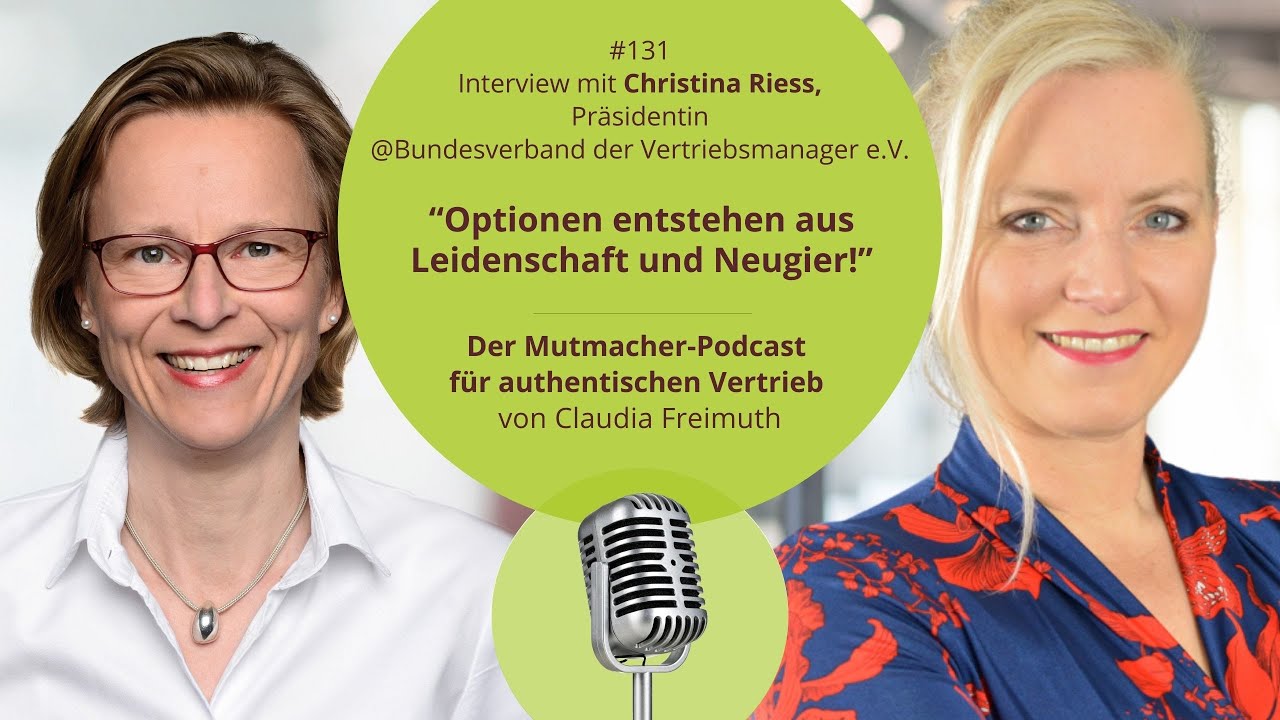 Optionen entstehen aus Leidenschaft & Neugier - Christina Riess ...