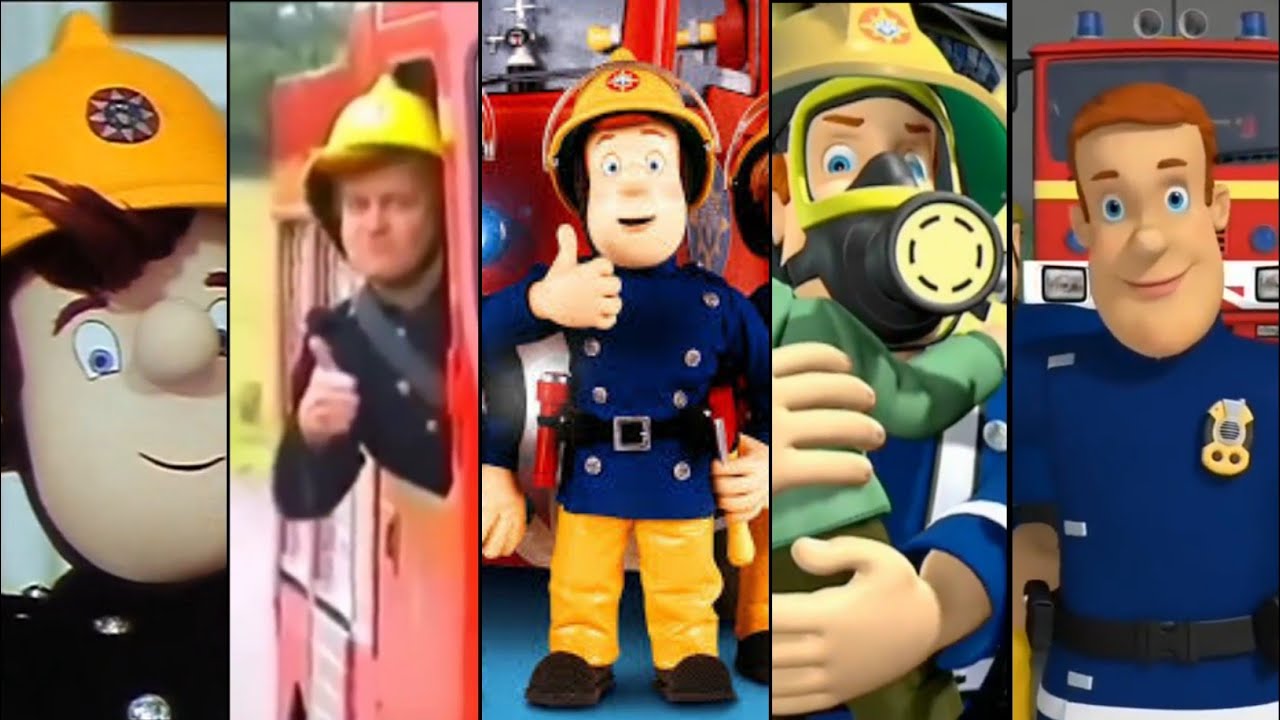 Fireman Sam Intro Mashup/Comparison 1987 - 2018 (32th Anniversary ...