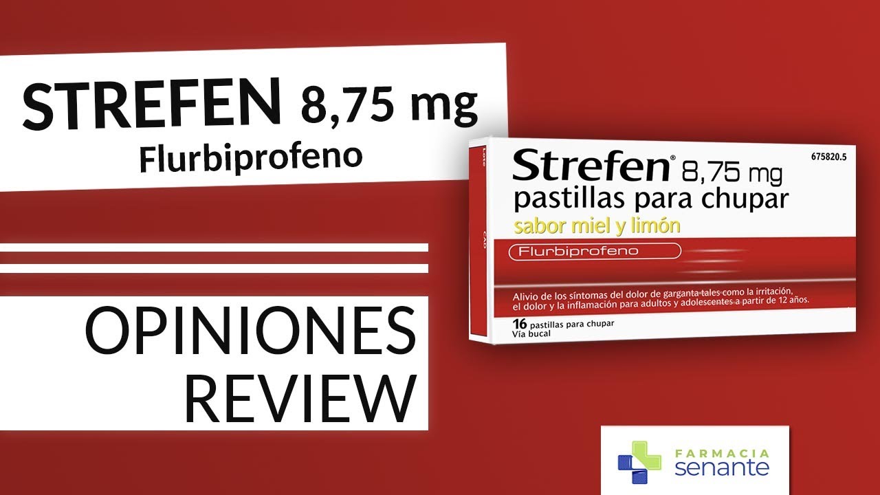 STREFEN Pastillas 🍋 Strefen Para Que Sirve 🌼 FARMACIA SENANTE - YouTube