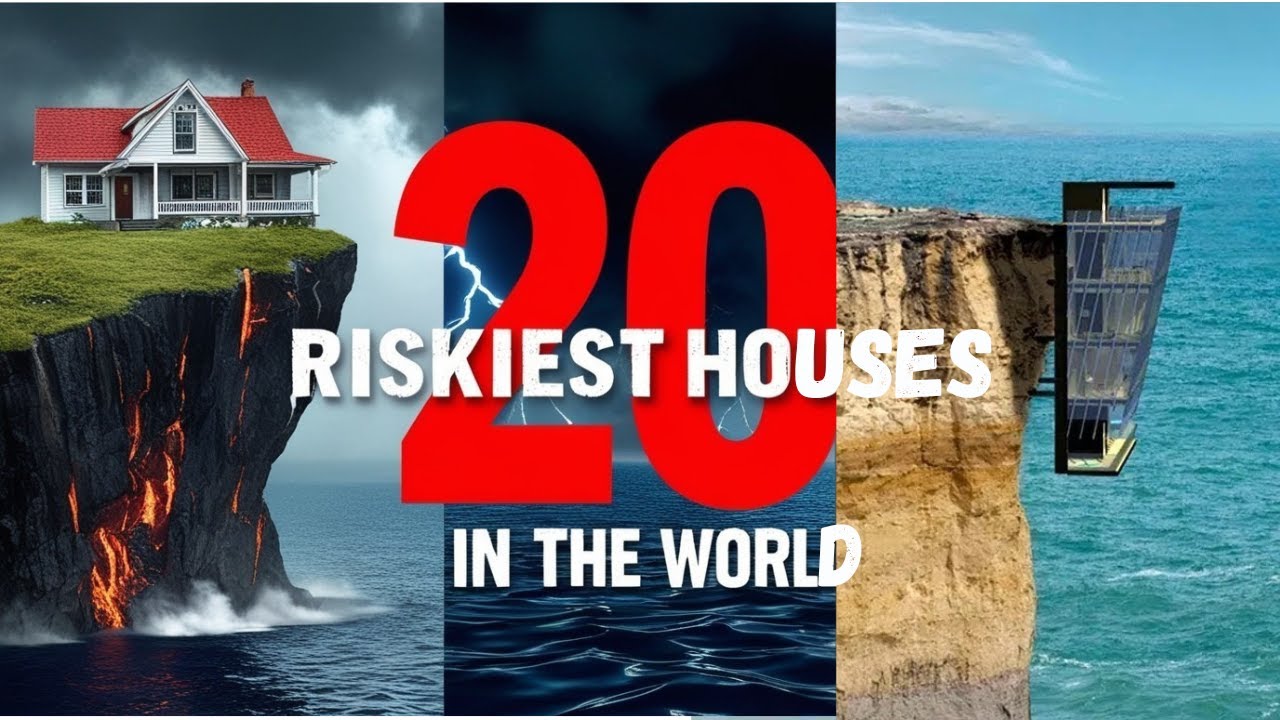 20 Riskiest Houses In The World - YouTube