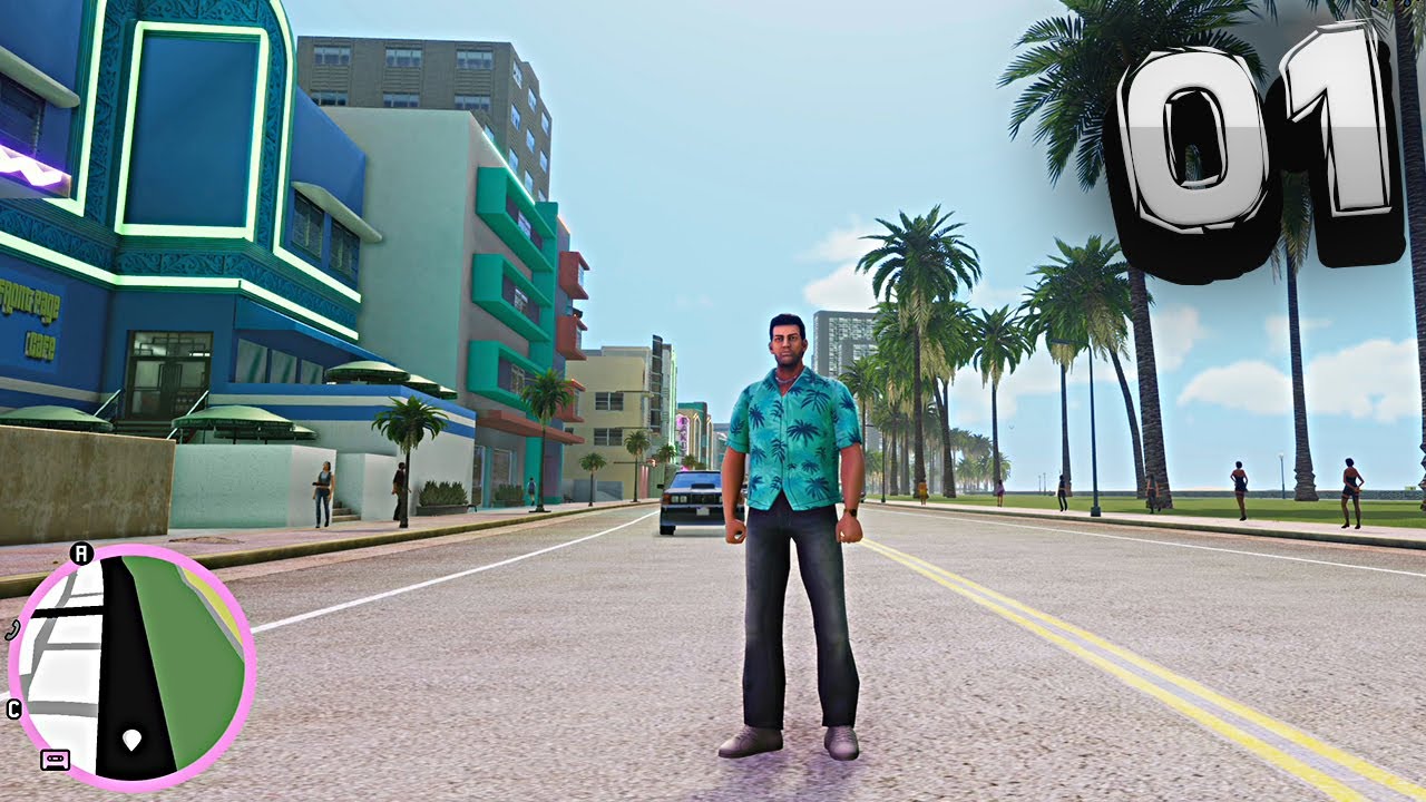 GTA Vice City Definitive Edition - THE INTRO TO MIAMI - Part 1 Grand ...