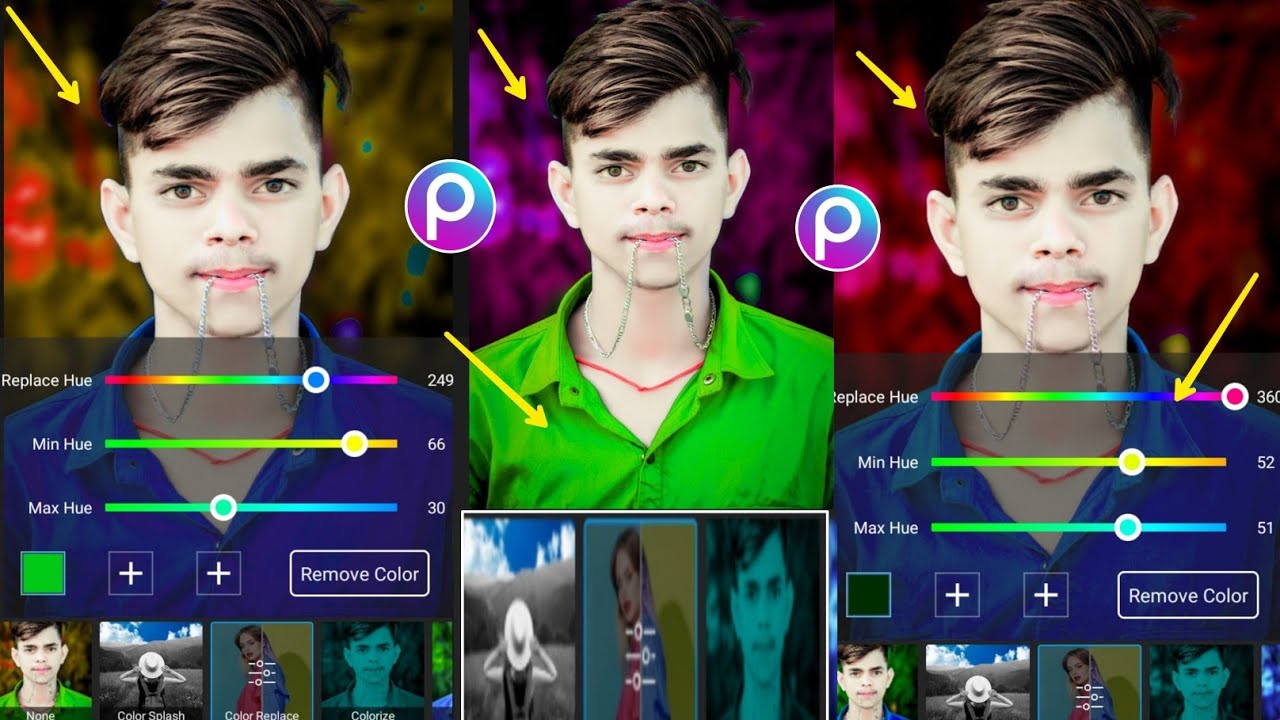 Picasrt Background Change Photo Editing || Picsart Short Steyl ...