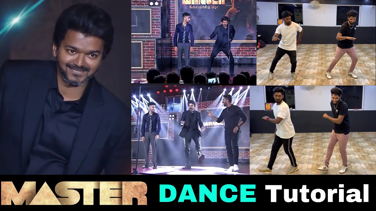 MASTER | Thalapathy Vijay Audio Launch Dance Tutorial | Pradeep & Danny ...