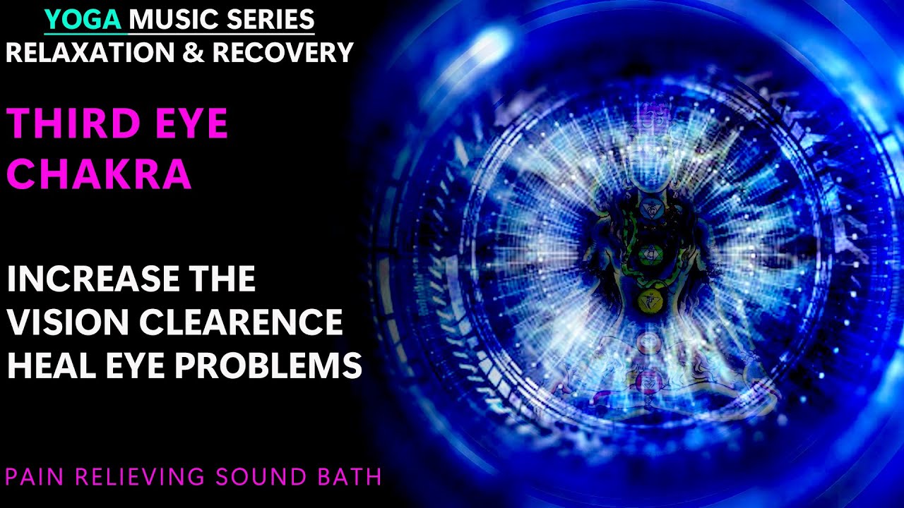 {THIRD EYE} INCREASE THE VISION CLEARENCE - HEAL EYES PROBLEM | Yoga ...