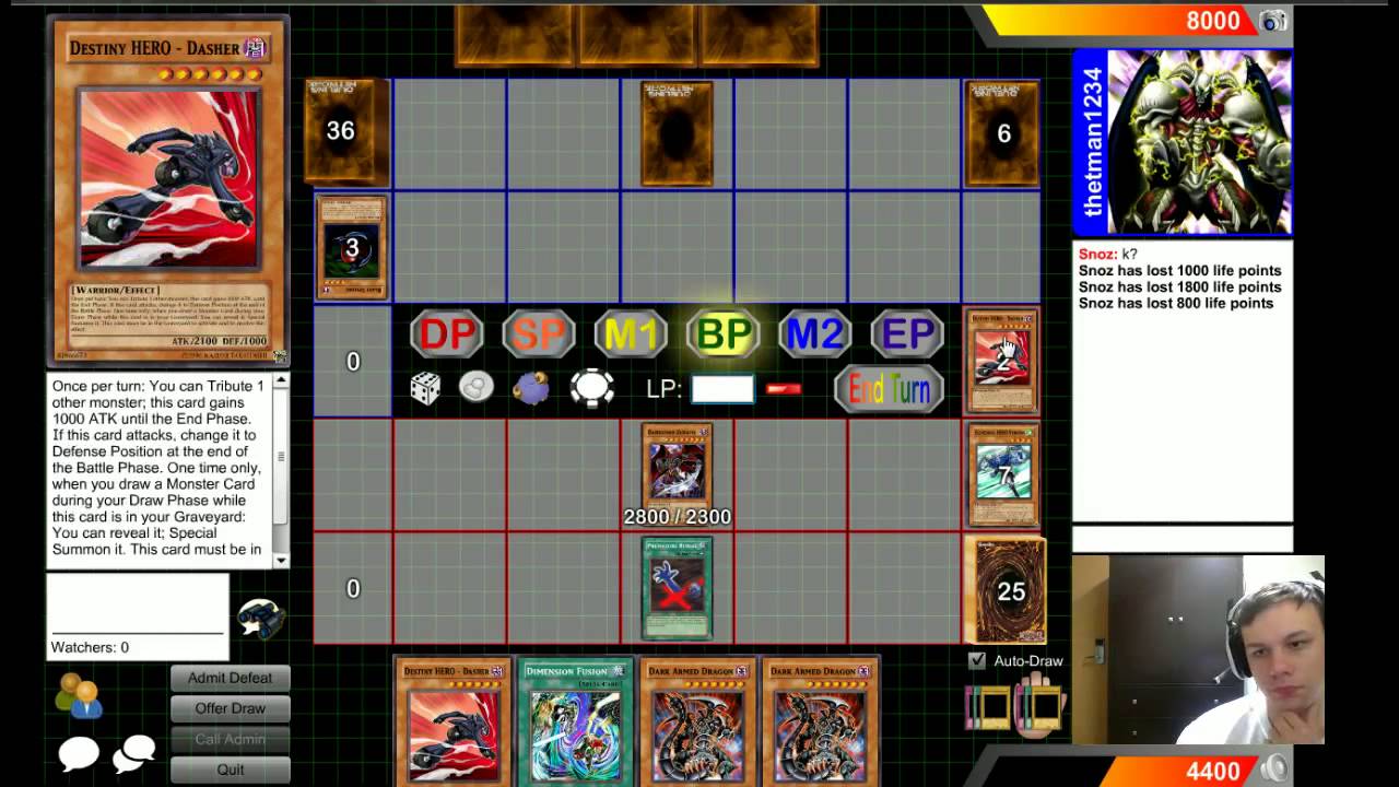 Yugi #55 - DaD Return vs Burn Game 1 - YouTube