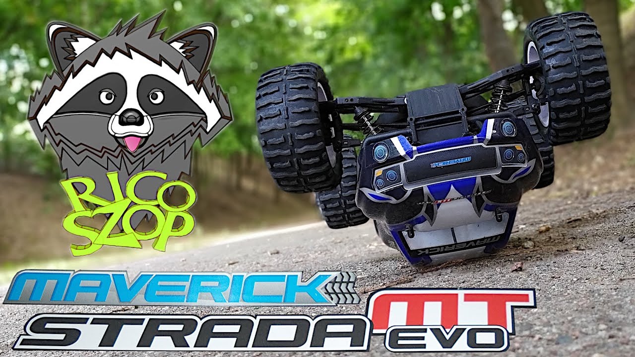 Model Monster Truck Rc Maverick Strada MT część 2 - YouTube