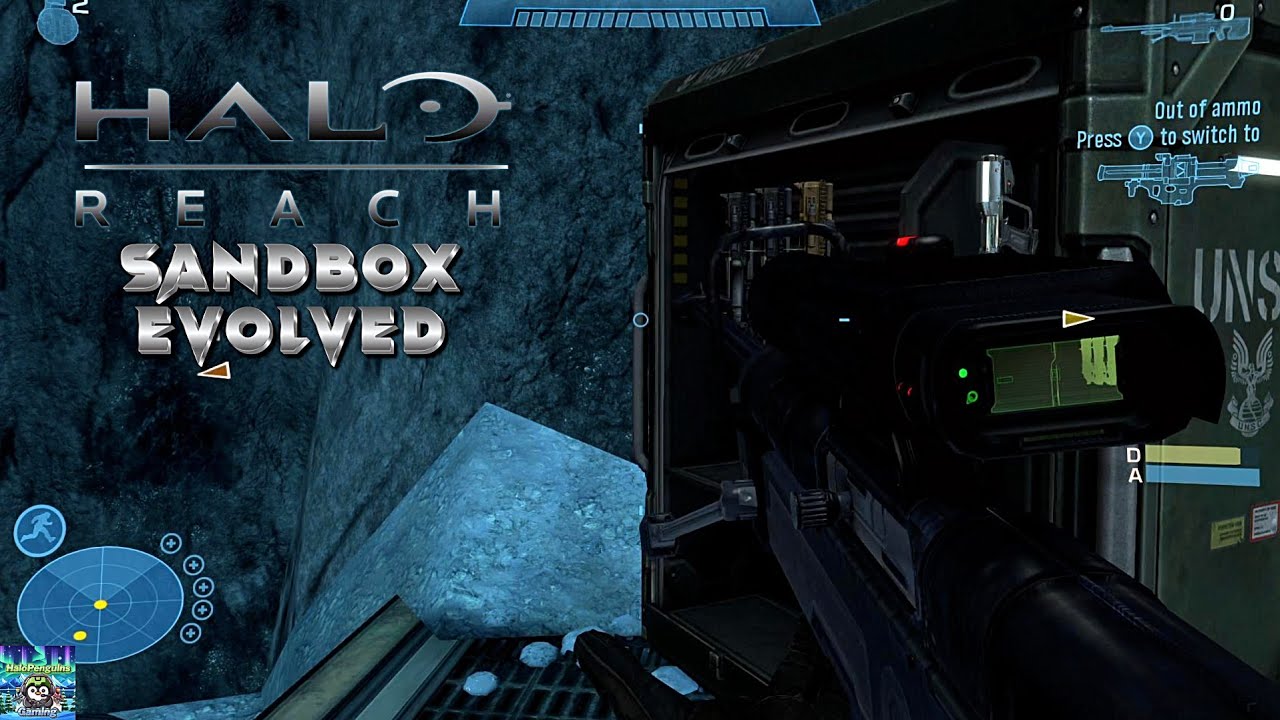 Halo: Reach Sandbox Evolved - Unstoppable Force, Immovable Object - YouTube