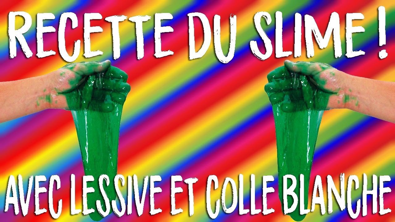 DIY crash test slime #1 avec de la lessive et de la colle blanche (ca ...