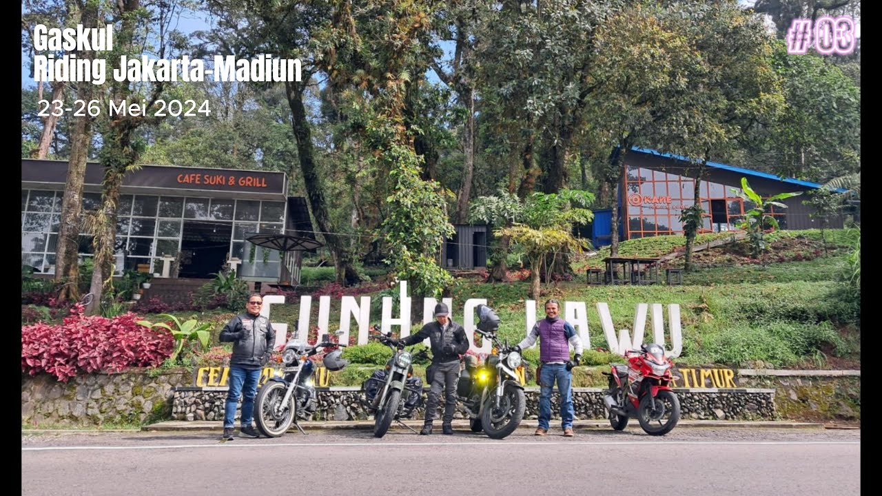 Gaskul Riding Jakarta - Madiun 23 sd 26 Mei 2024. - YouTube