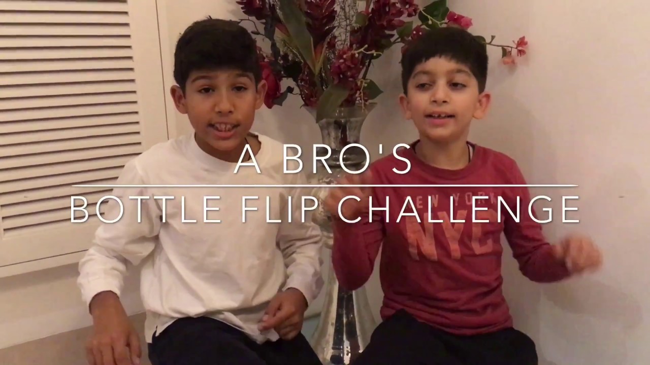 BOTTLE FLIP CHALLENGE!!! - YouTube