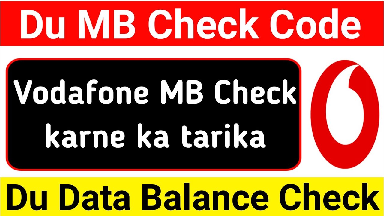 Vodafone MB Check Code Vodafone Data Balance Check Vodafone MB vodafone-mb-check-code-vodafone-data-balance-check-vodafone-mb
