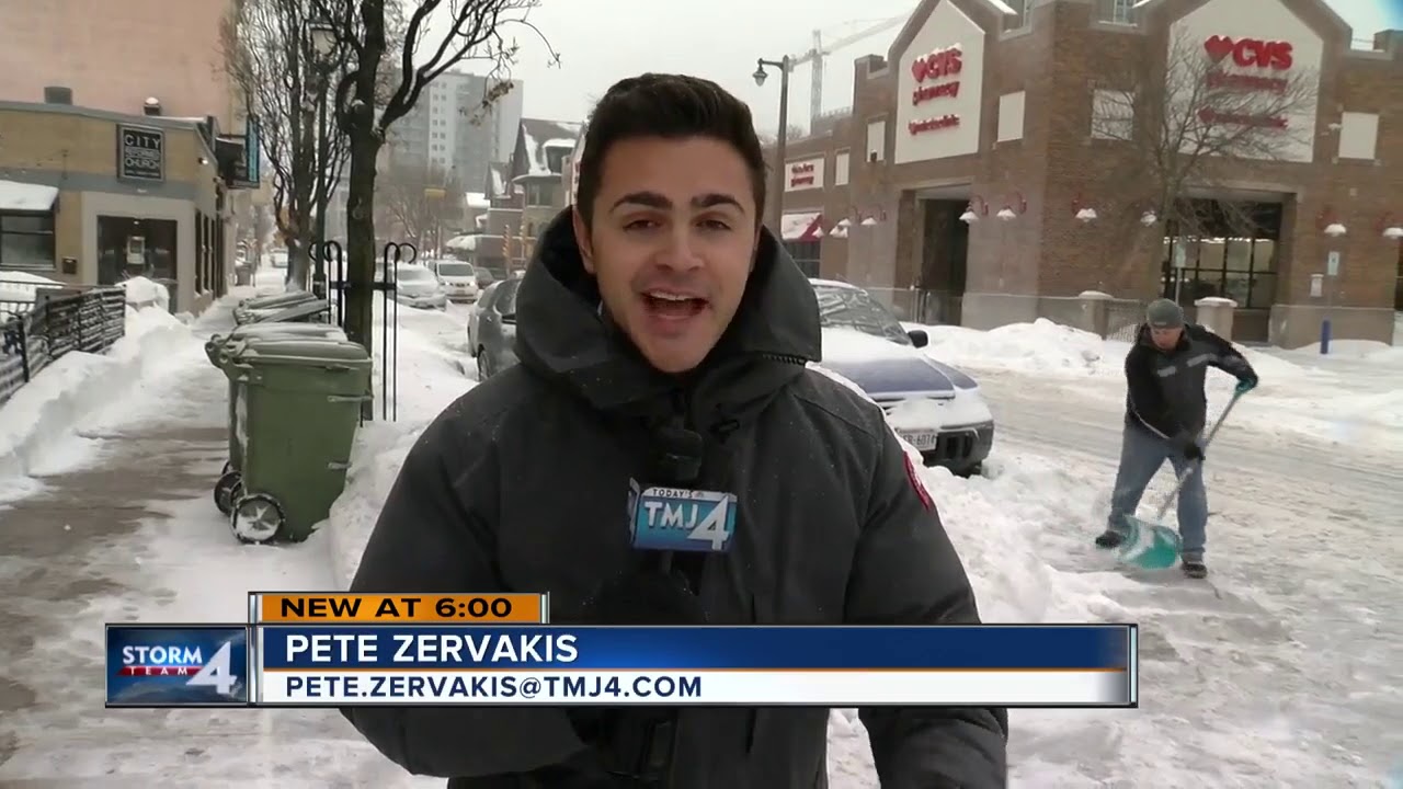 Bottom drops out on temperatures in Milwaukee area - YouTube