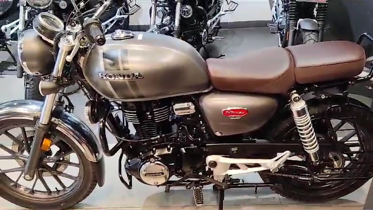 Why the Honda Hness CB 350 New Model 2023 Dlx Pro Mat Massive Grey ...