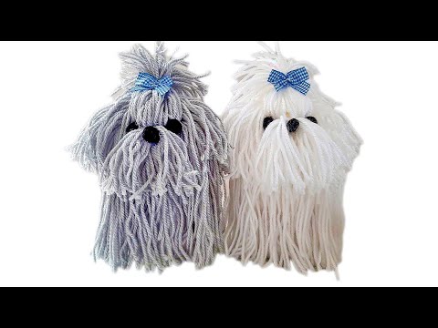 İpten Tatlı Köpek Yapımı | Kolay Çorap ve İp Projesi | Zahmetsiz ve Kolay