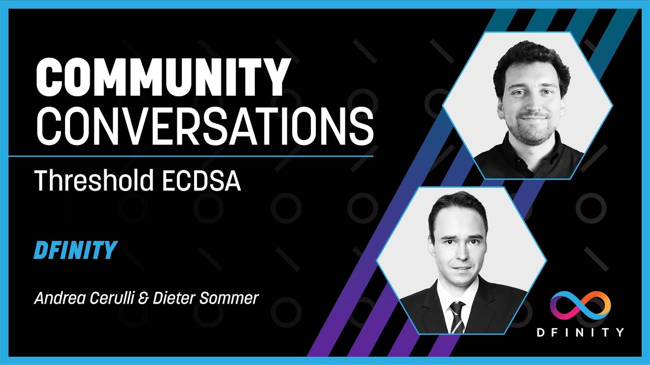 Community Conversations | Threshold ECDSA - YouTube