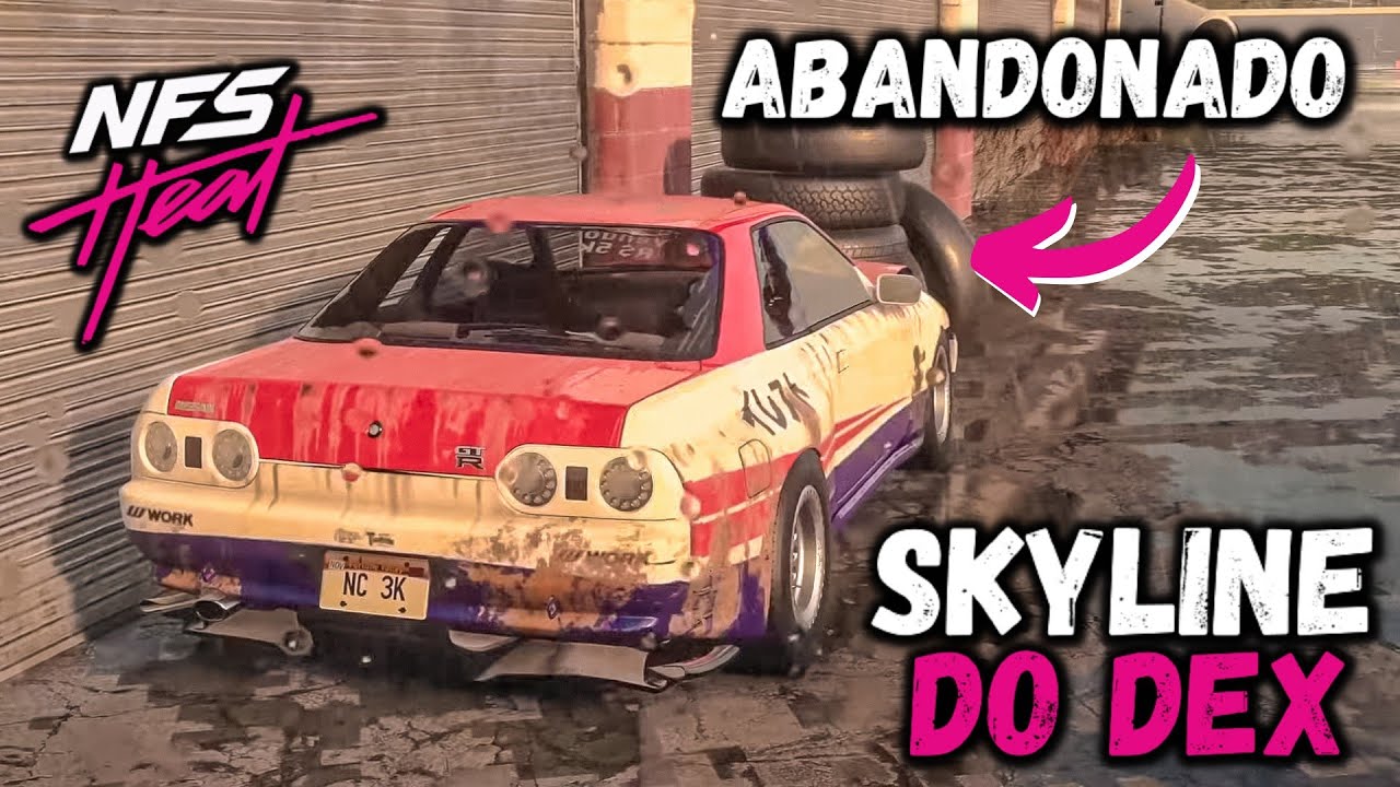NEED FOR SPEED HEAT - RESTAURANDO O NISSAN SKYLINE R32 ABANDONADO DO ...