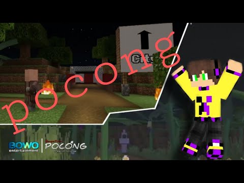 (Minecraft) Pocong a Minecraft Horror Map 👻👻 - YouTube