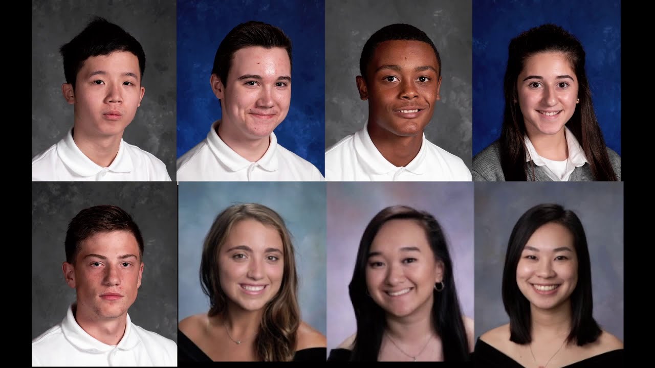 Class of 2019: Freshman to Senior Portrait Transitions - YouTube