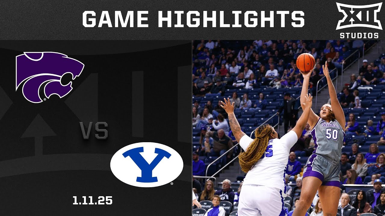 #12 Kansas State vs. BYU Game Highlights | 2024-25 Big 12 Women's ...