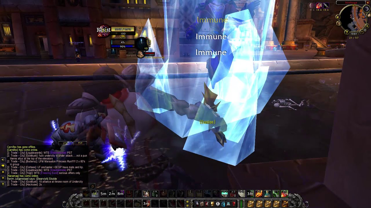 Wow classic rogue - Ironforge - YouTube
