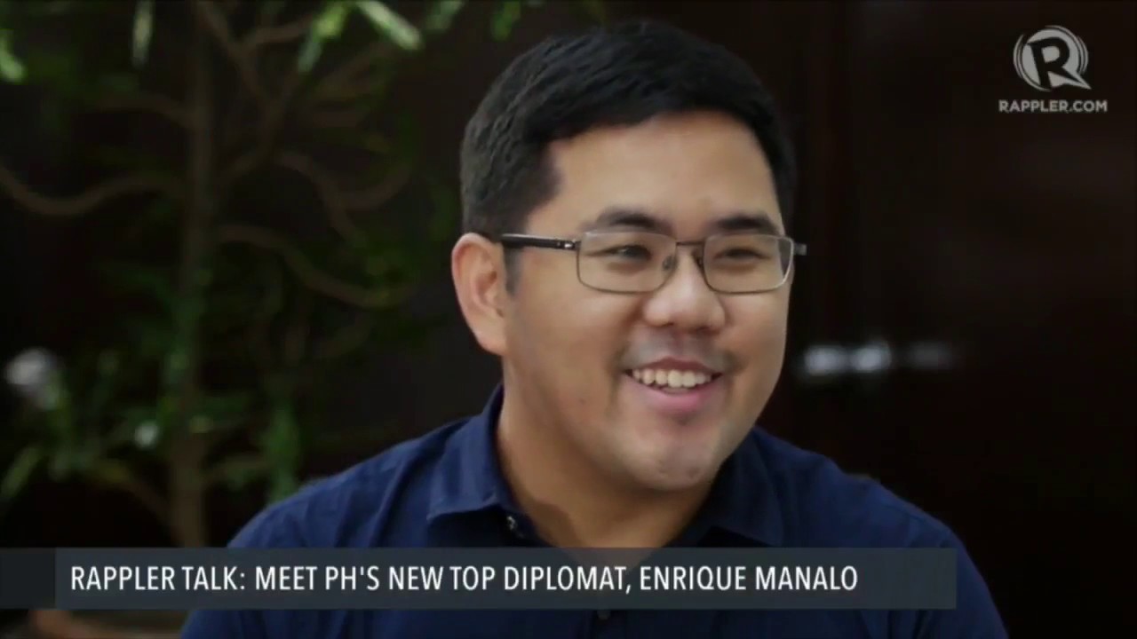 DFA chief Manalo on both his parents being ambassadors - YouTube