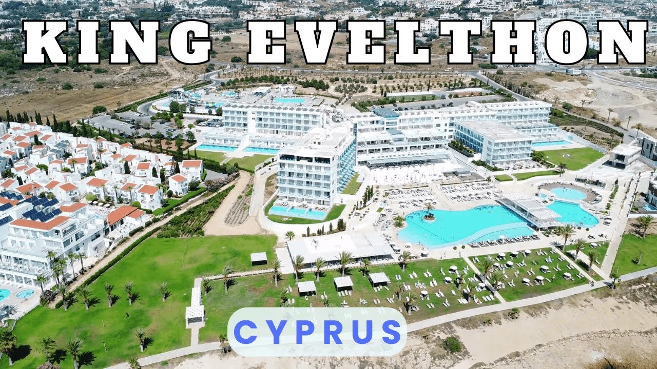 King Evelthon Beach Hotel and Resort | Drone View | Cyprus | Best ...