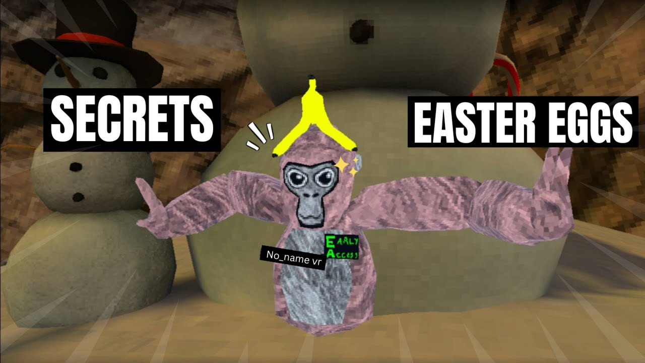 ALL GTAG secrets and easter eggs.... - YouTube