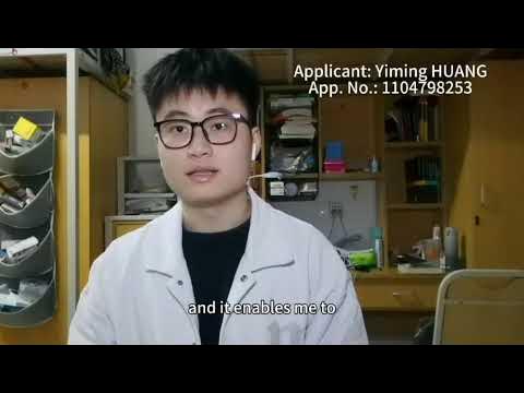 HKU SDA Video Interview. (Applicant: Yiming HUANG, App. No.: 1104798253.) - YouTube