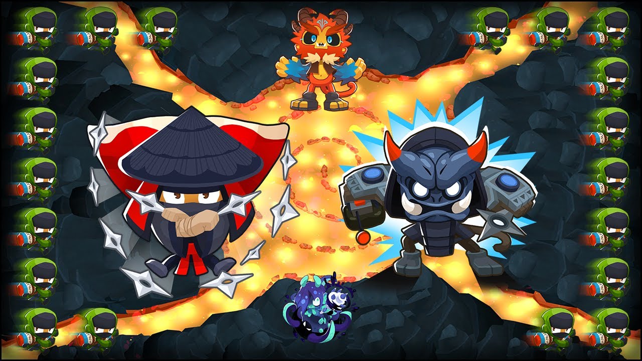 Grandmaster Ninja, Master Bomber & Shinobi Army surmounting Mount Magma ...