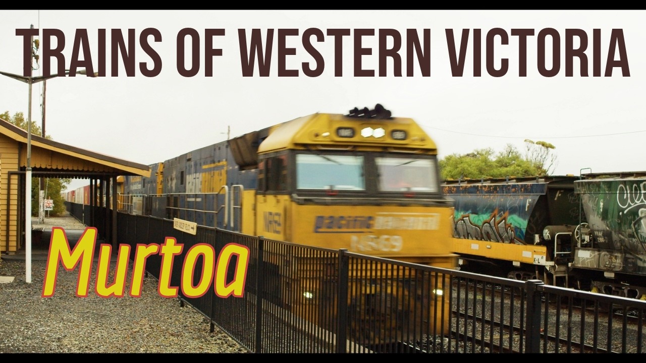 Trains of Western Victoria: Murtoa - YouTube
