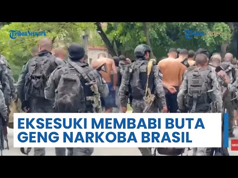 121 Orang Tewas, Polisi Diduga Eksesuki Membabi Buta Tembak Mati Warga di Lokasi Geng Narkoba Brasil