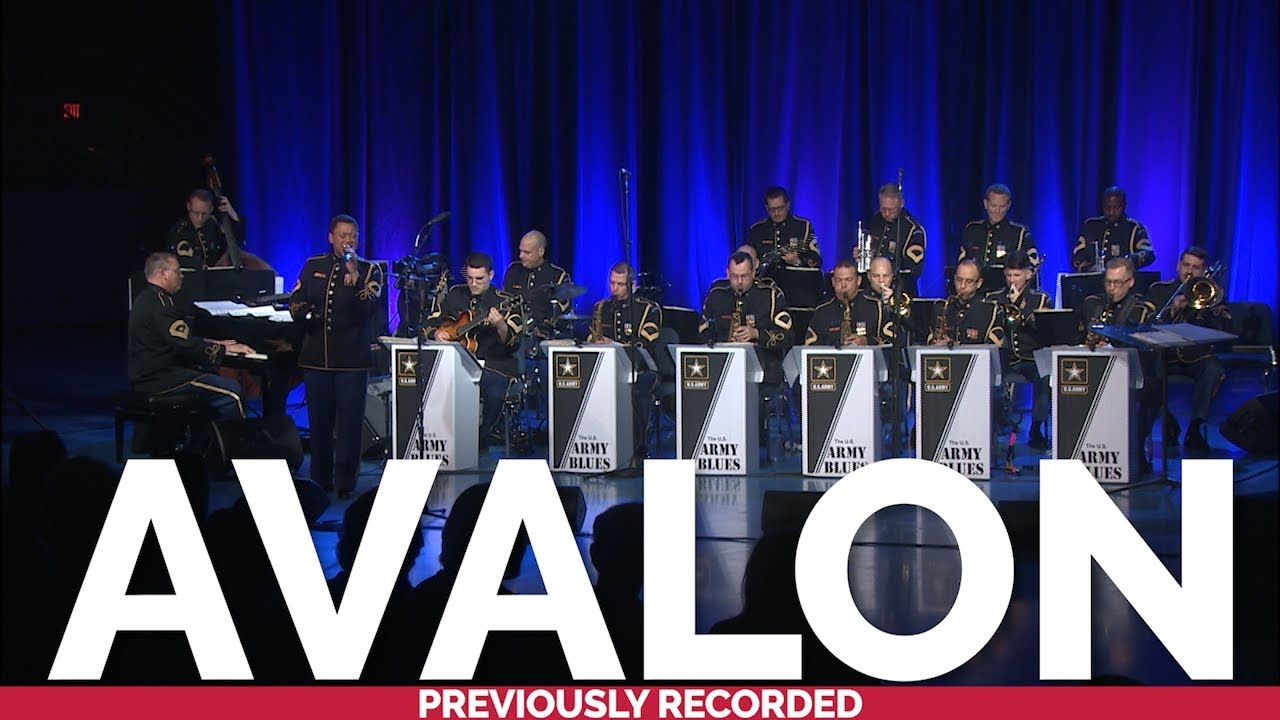 The U.S. Army Blues perform "Avalon", featuring SGM Christal Rheams ...