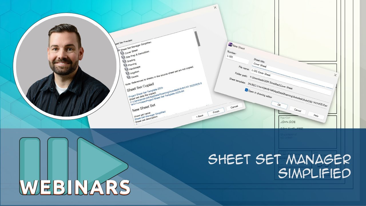 Webinar: Sheet Set Manager Simplified - YouTube