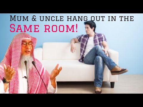 My uncle & my mom sit in same room & hang out, what do I do? #Assim #assimalhakeem assim al hakeem