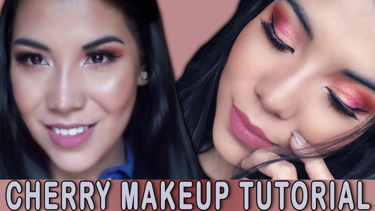 CHERRY MAKEUP TUTO - YouTube