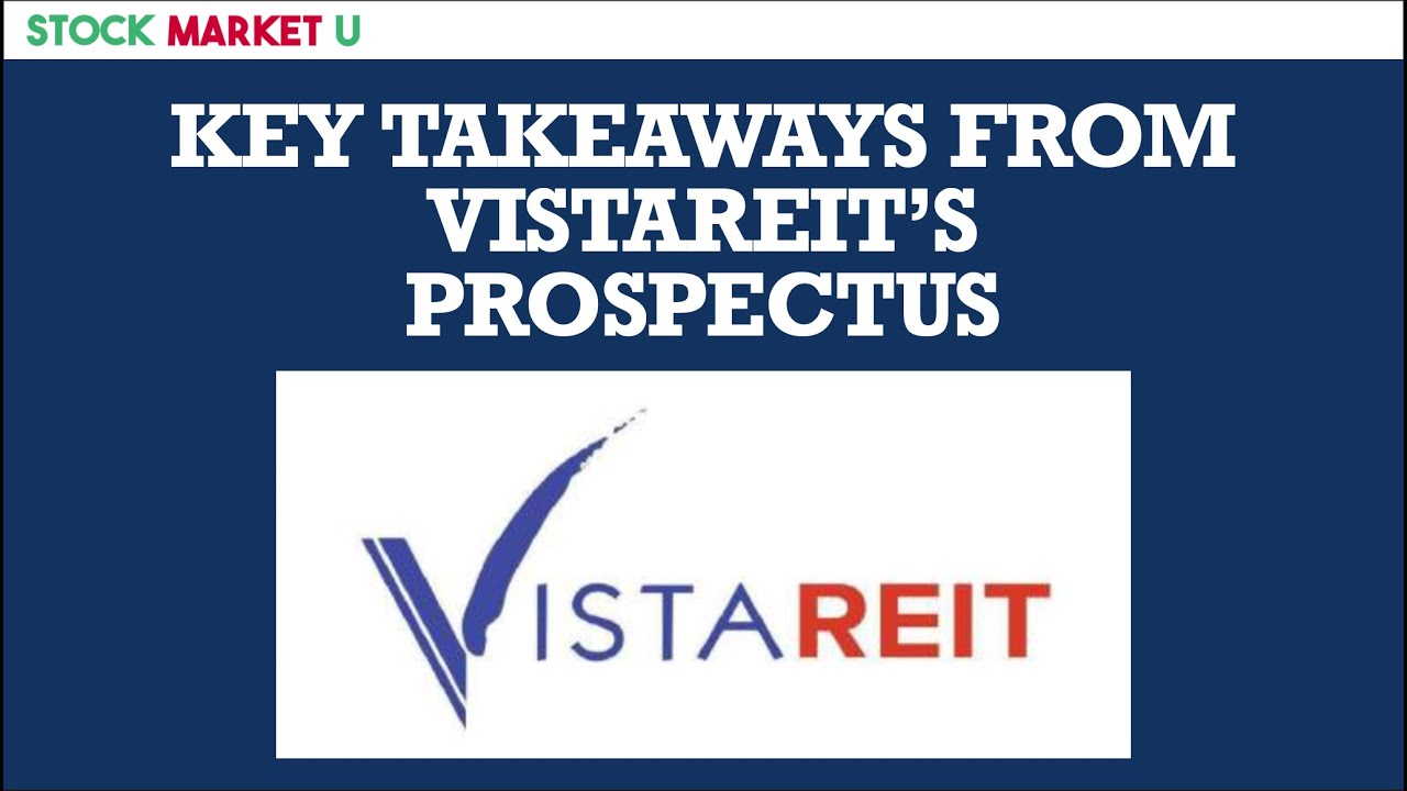 VREIT IPO | VISTA REIT IPO - YouTube