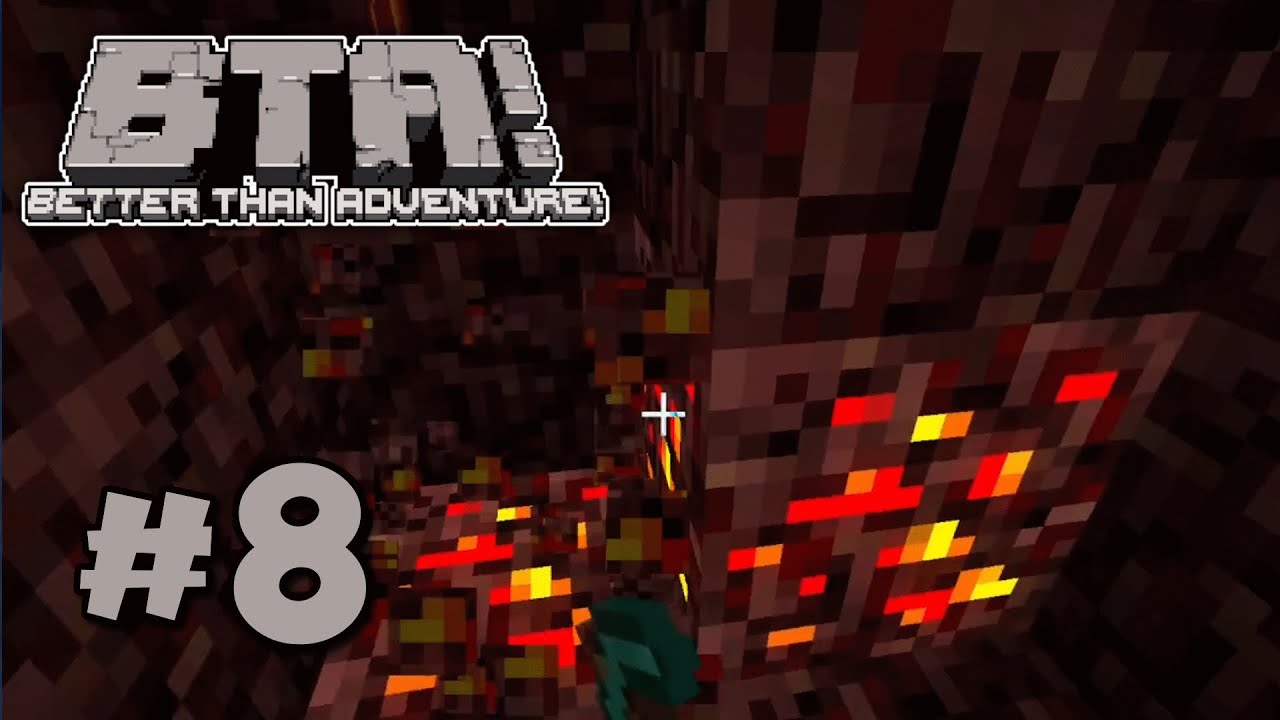 Minecraft - Better Than Adventure - #8 - Searching for Nether Coal ...