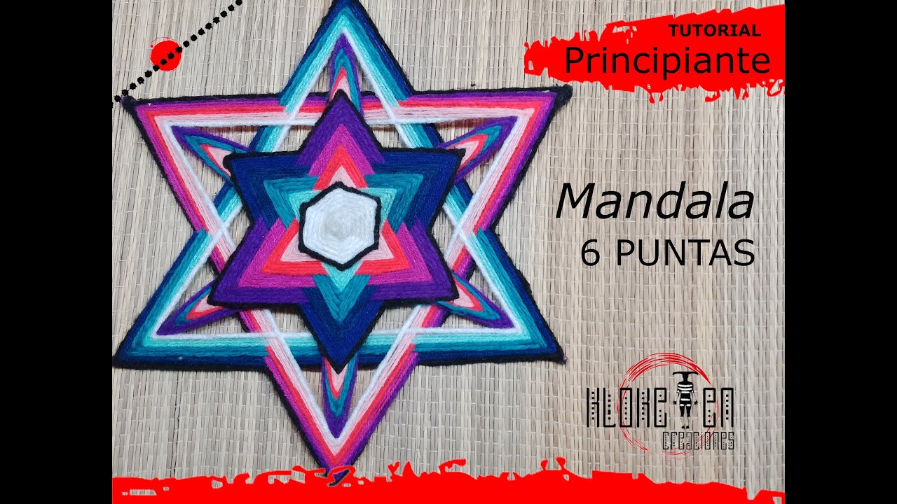 3 FIGURAS BASICAS para hacer mandala de 6 puntas!!💥 PRINCIPIANTES - YouTube