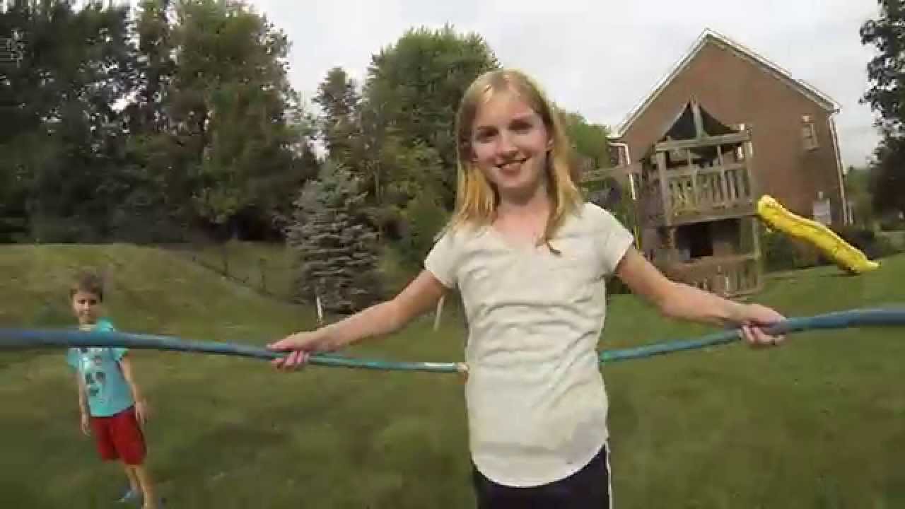 Dizzy View from a Hula Hoop - YouTube