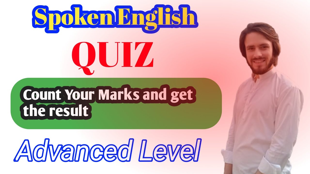 Spoken English Quiz | Test your speaking Level | English Grammar - YouTube
