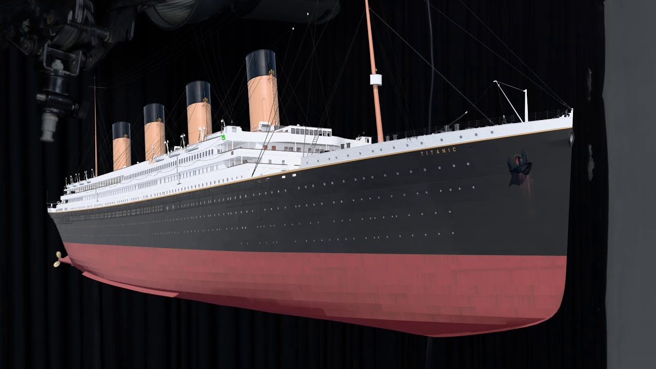 RMS Titanic Model Showcase - 3D Model Showcase - YouTube