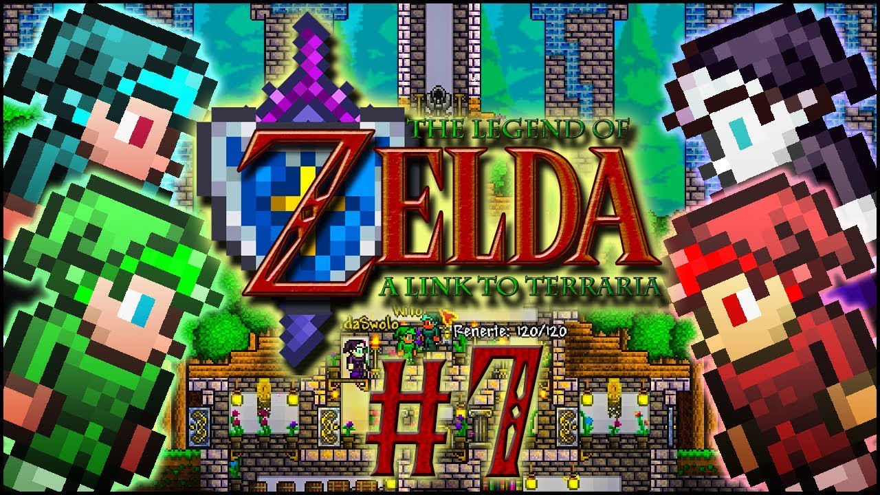 TLoZ: A Link to Terraria #7 - Walka z Ganondorfem - YouTube