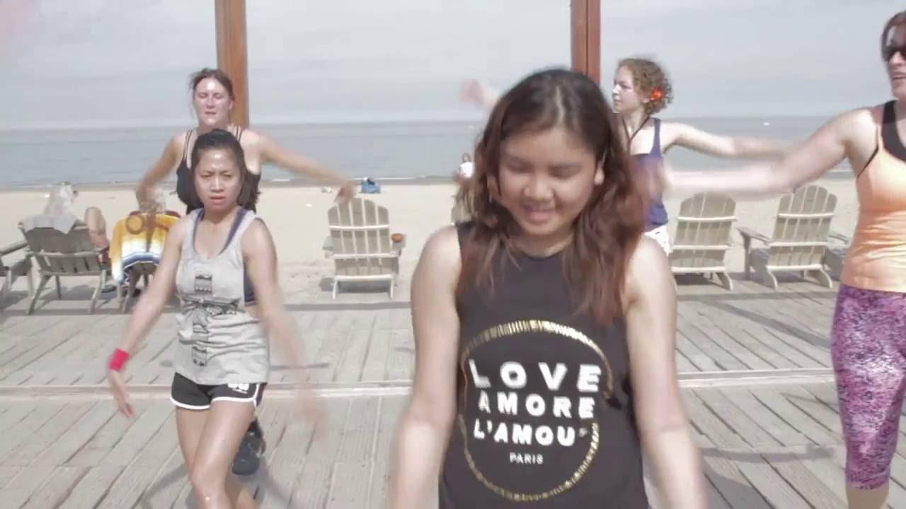Zumba on the Beach | The Dance Movement - YouTube